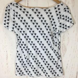 H&M | Tops | Hm Star Print Tee Size | Poshmark